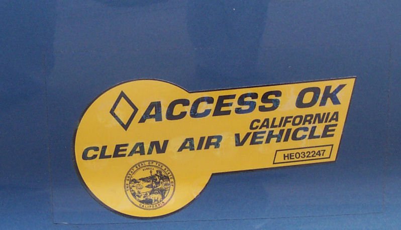 CA HOV Stickers - My Prius Solution | PriusChat
